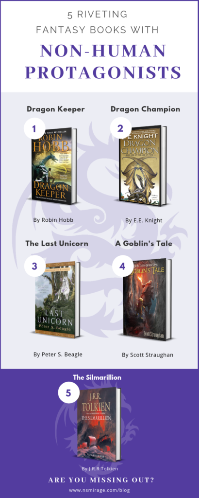 5 Riveting Fantasy Books With Non-Human Protagonists – N. S. Mirage