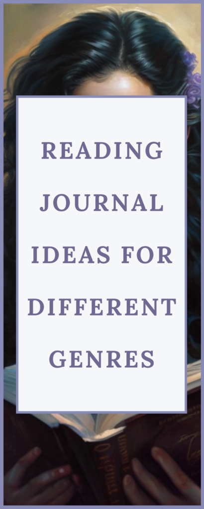 Infographic – Reading Journal Ideas for Different Genres | N.S Mirage